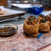 Copper River Salmon Inari Bombs | The Corkline